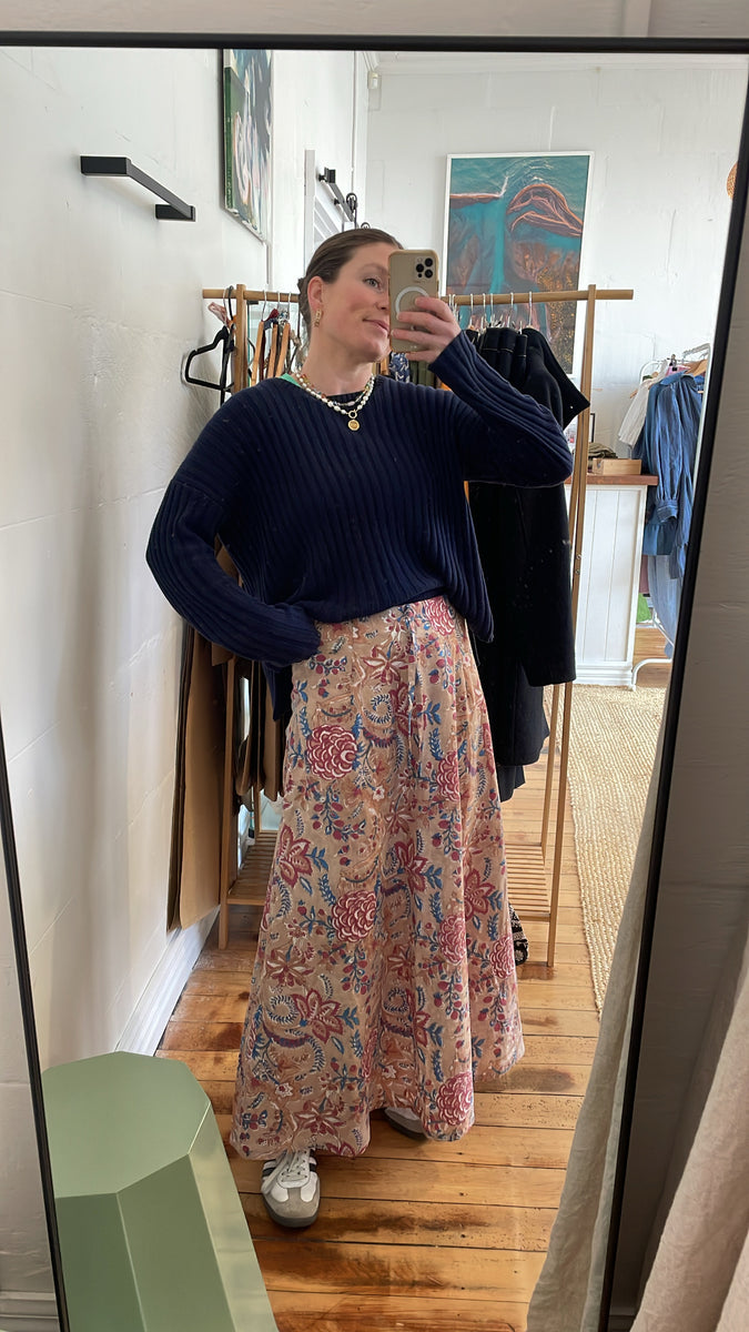 Plot Twist Maxi Skirt - Floral – Jessica Flora